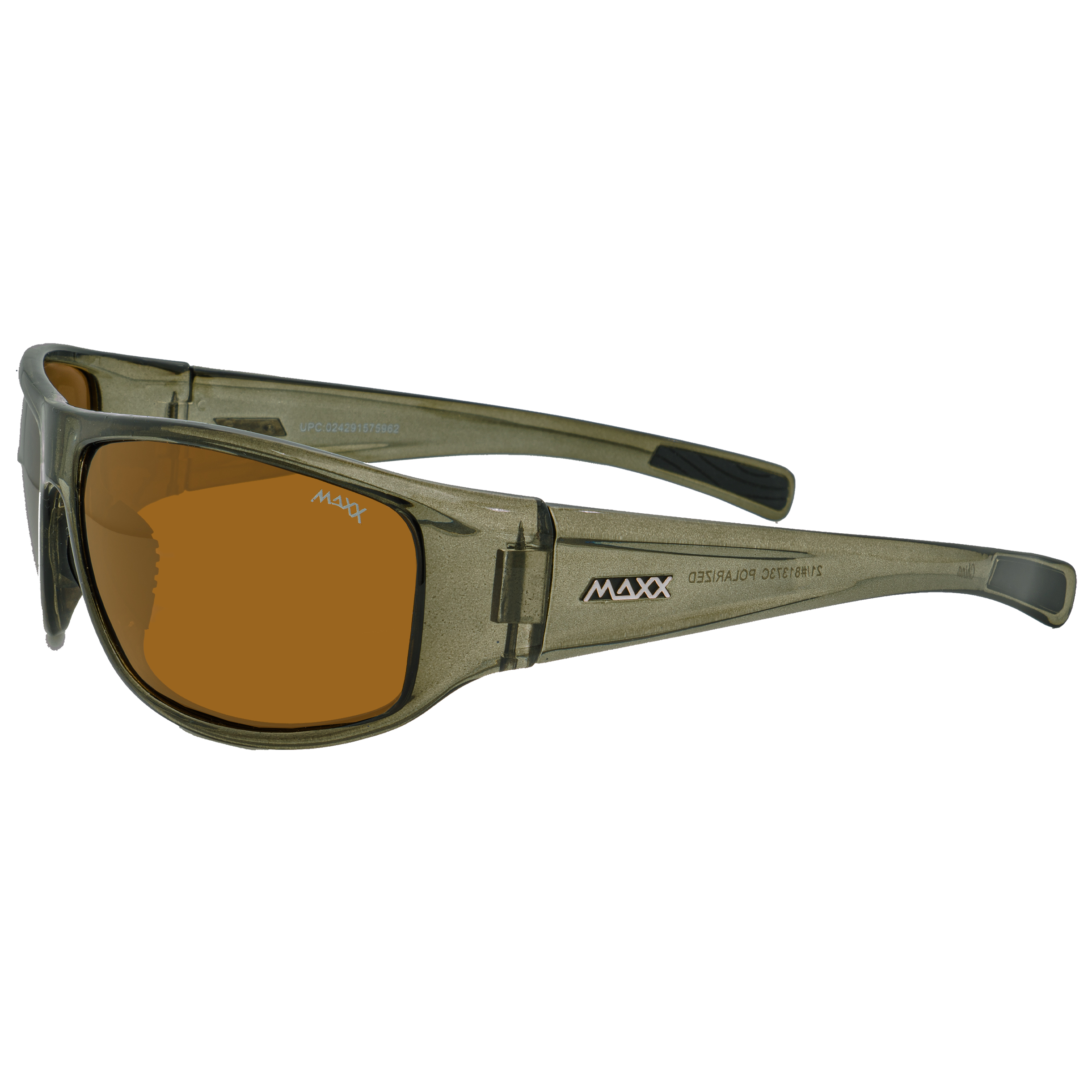Major Brown Polarized Sunglasses - Crystal Gray - Maxx Eyewear Wholesale